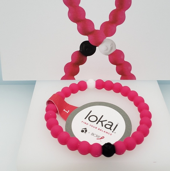 Lokai | Jewelry | Nwt Authentic Pink Lokai Breast Cancer Bcrf Large | Poshmark